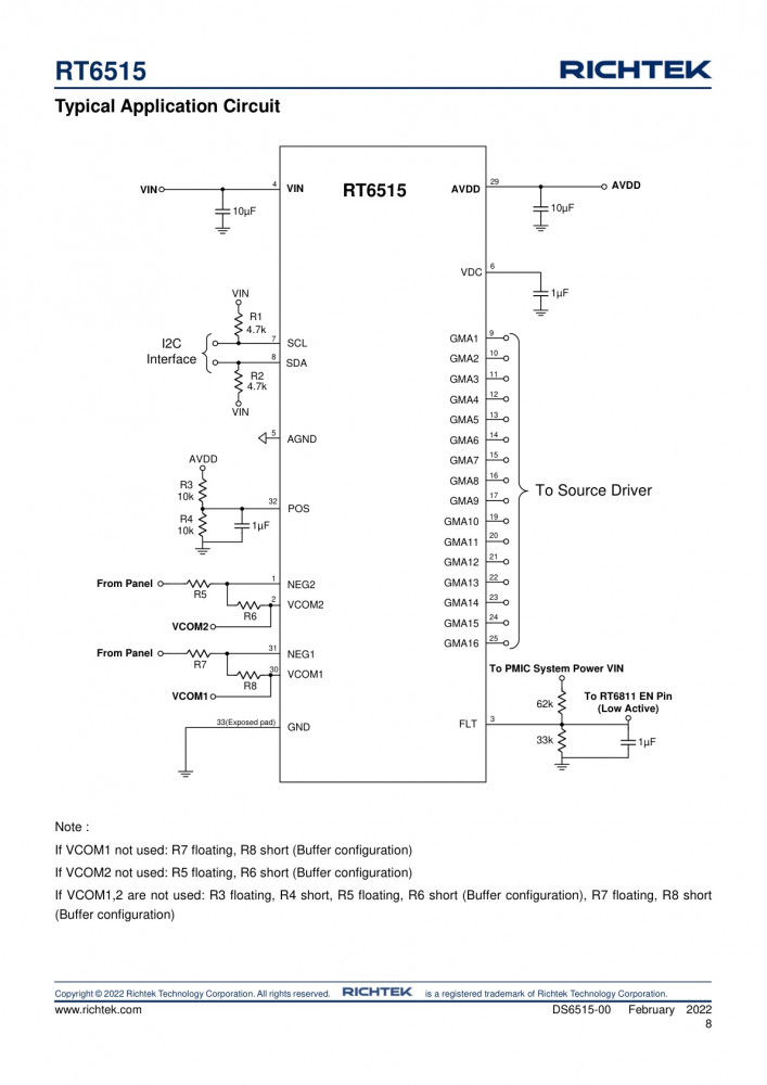 RT6515 technical document page 8