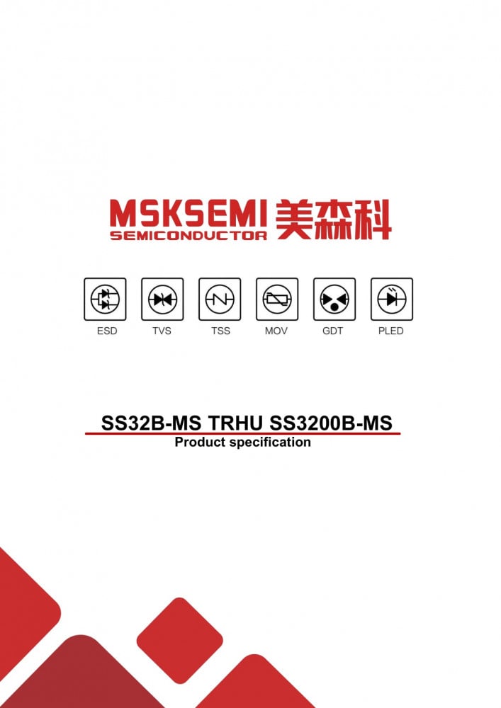 SS3150B-MS datasheet page 1