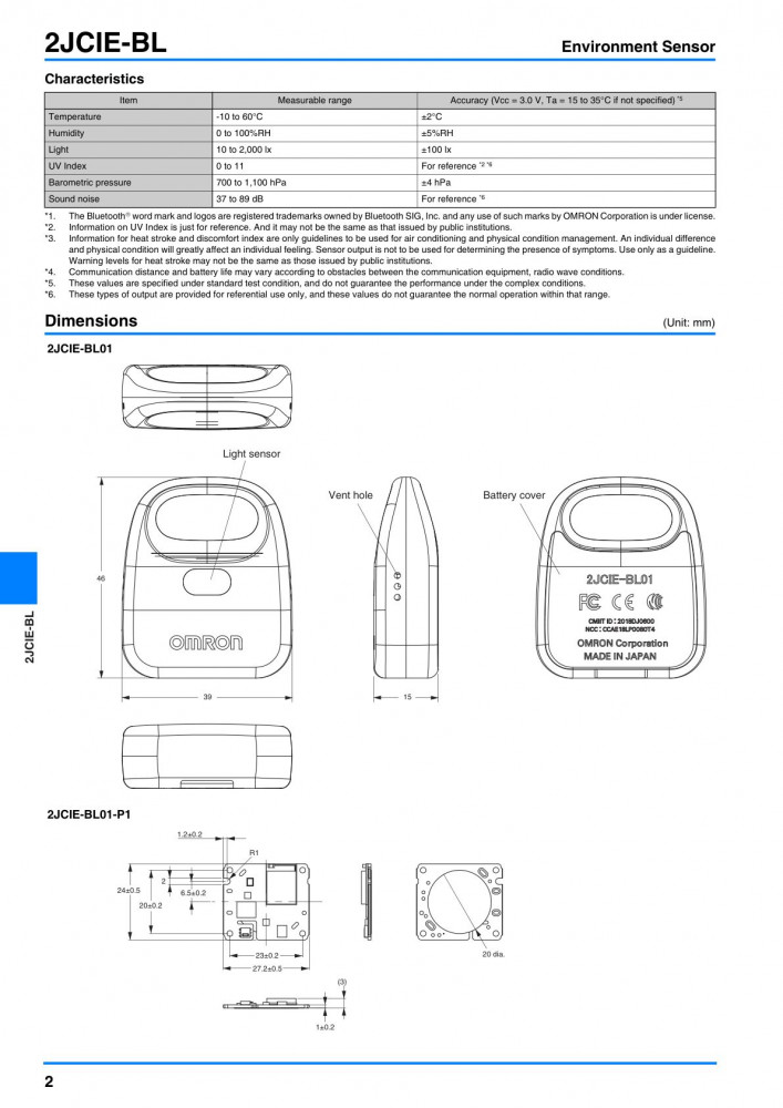 Technical document page 2