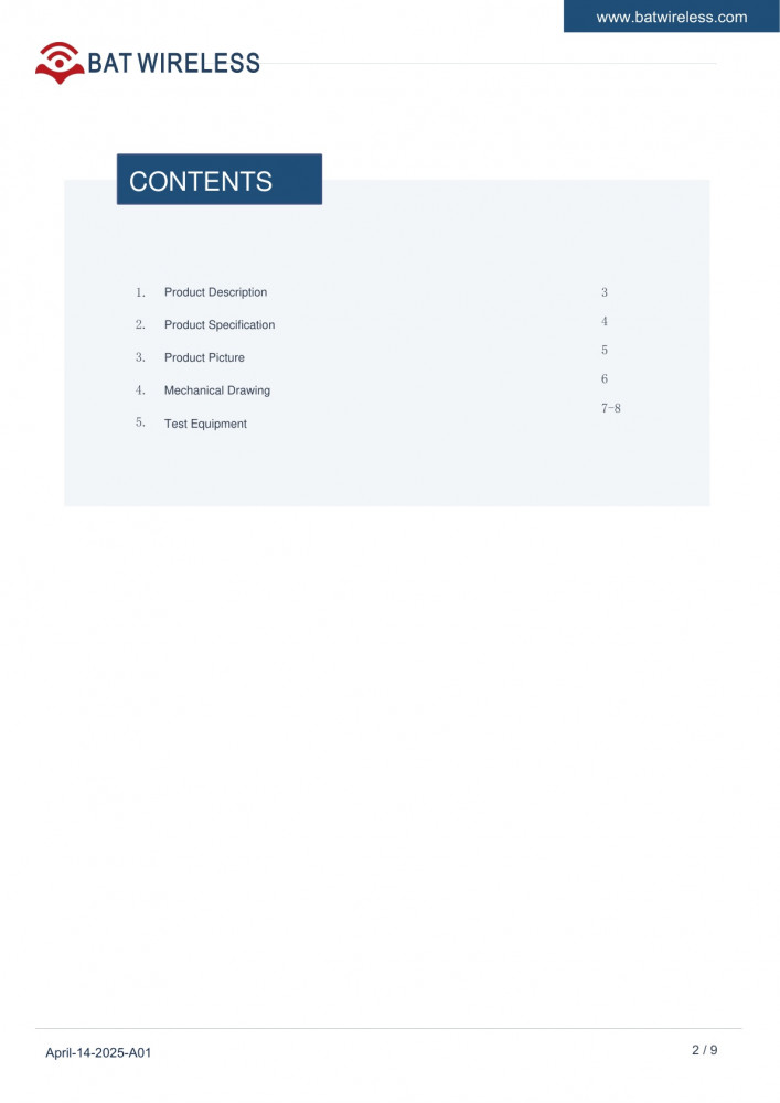 BWMCX-KWE technical document page 2