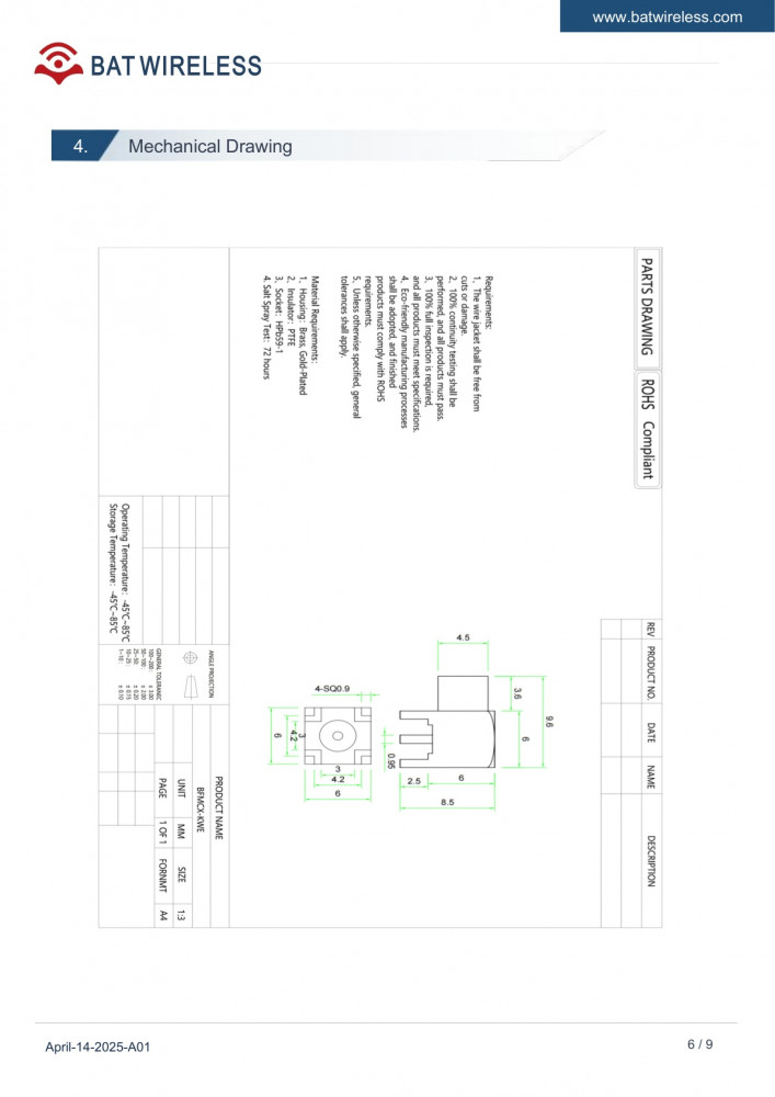 BWMCX-KWE technical document page 6