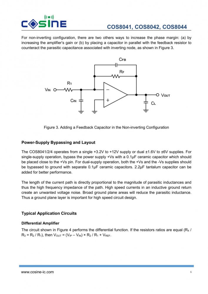 COS8042 datasheet page 6