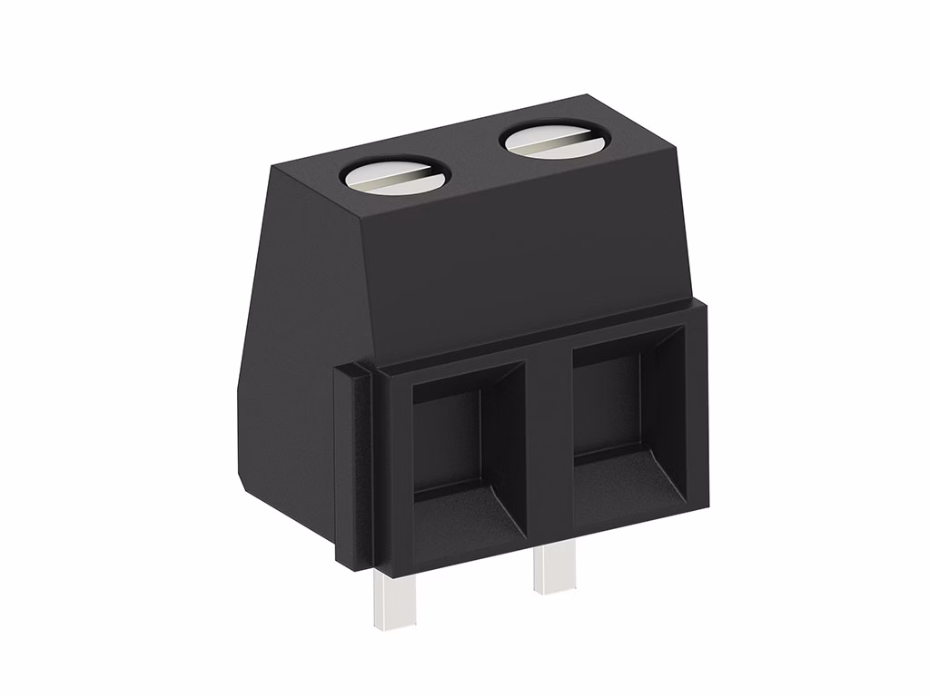 5.00mm Pitch Beau Eurostyle Low Profile, Single Level Modular Terminal Block, 2 Circuits for sale
