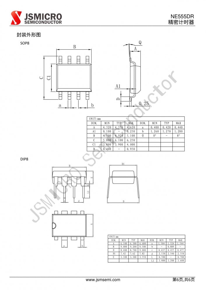 NE555DR-JSM datasheet page 6
