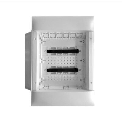 PractiboxS Multimedia cabinet flush mounting for dry partitions 3 x 18 modules white door for sale