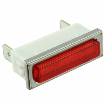 Incandescent Panel Mount Indicator Amber .310″ Hi-Dome 12V Wire Leads