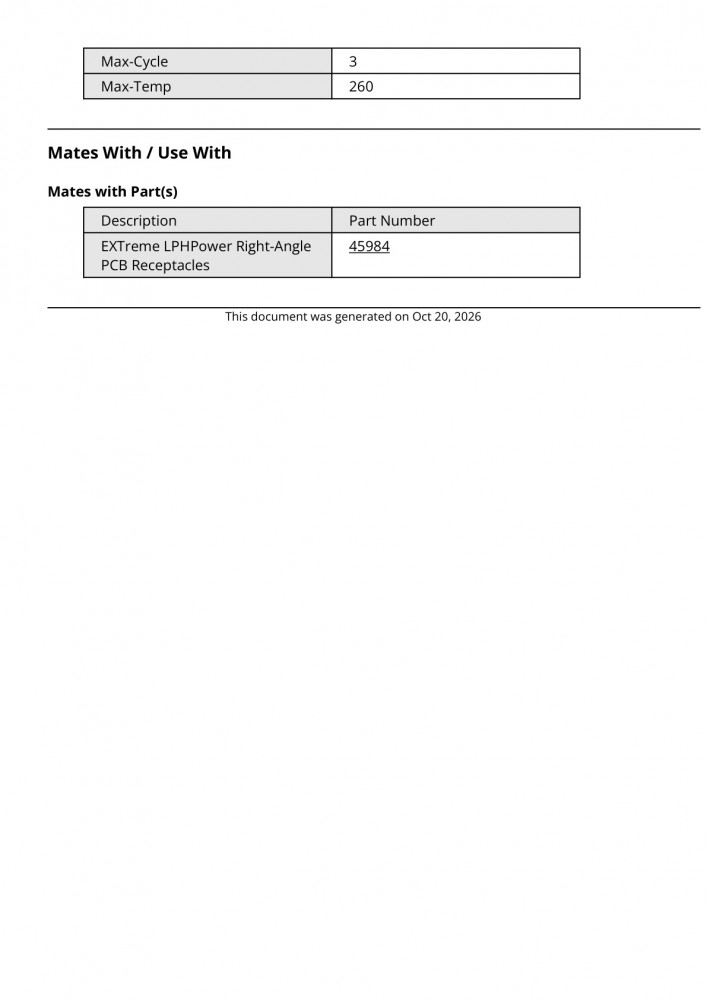 MOLEX 459851373 technical document page 4