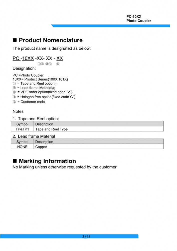 PC-1019-TP1 datasheet page 2