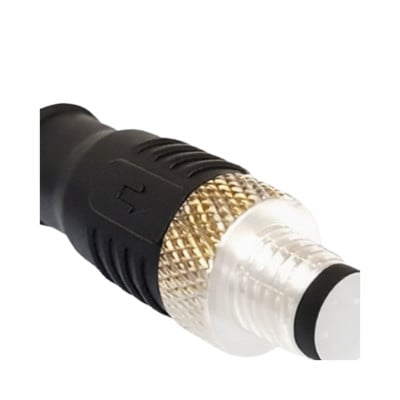 Bulgin PXPPVC12RAF04DCL010PVC Circular Cable Assembly