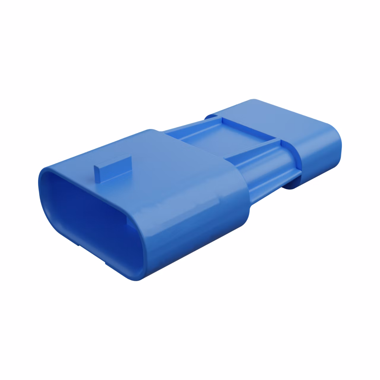 Squba Sealed Plug Assembly, 1.80mm Pitch, Single Row, 8 Circuits, Blue for sale