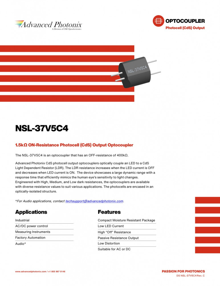 NSL-37V5C4 document page 1