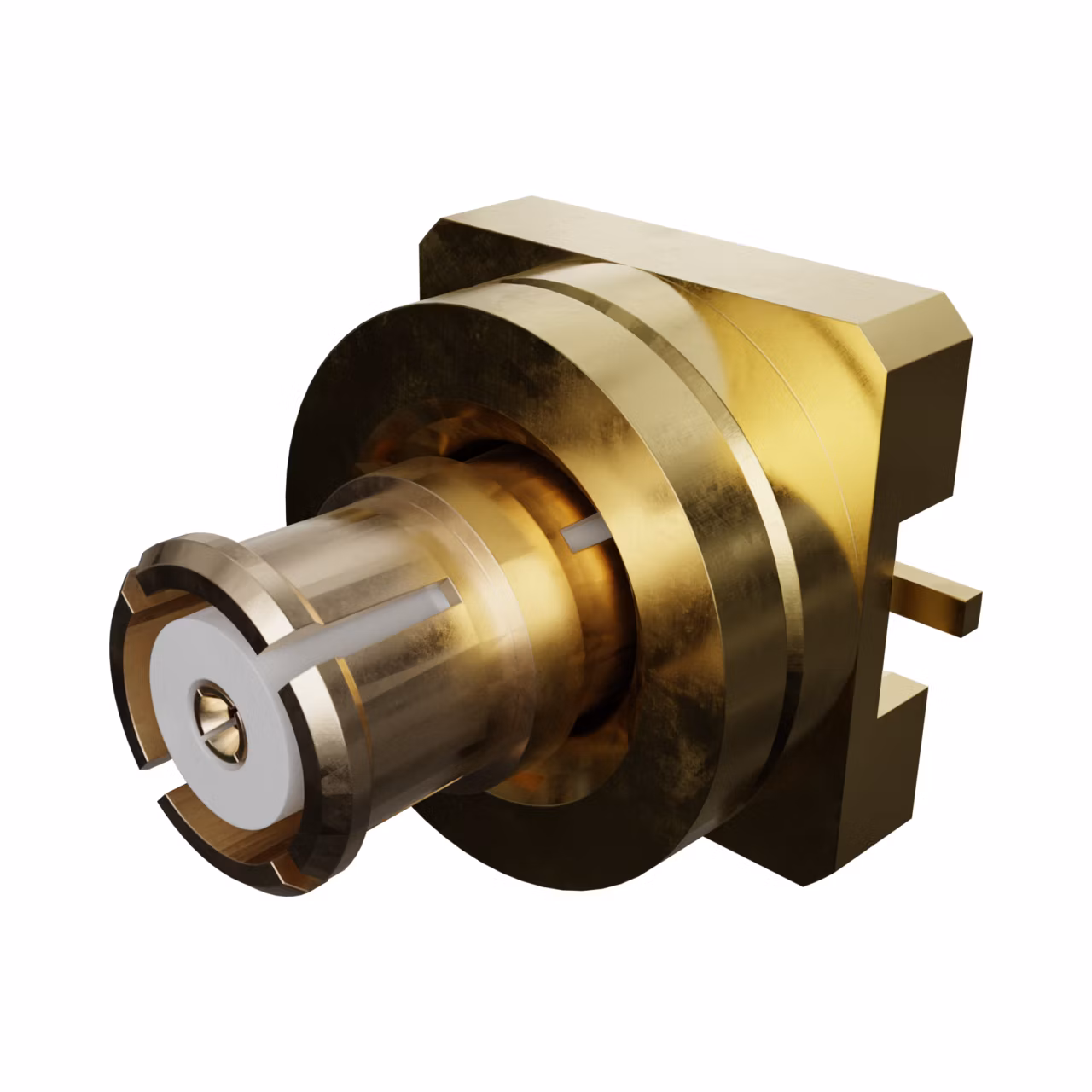 SMP Plug-to-SMP Jack Adapter Assembly, 6.73mm Length, Tray for sale