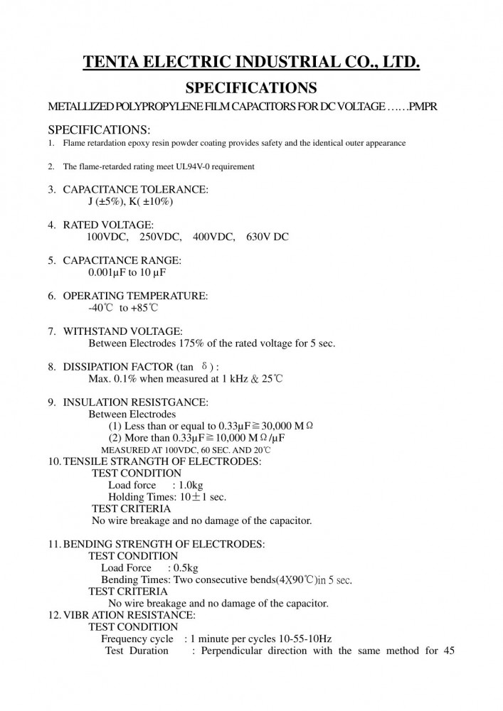 TENTA PMPR series document page 2