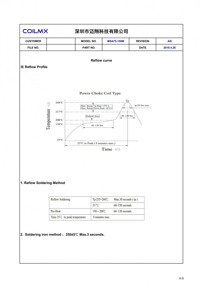 MSA75-150M datasheet page 8