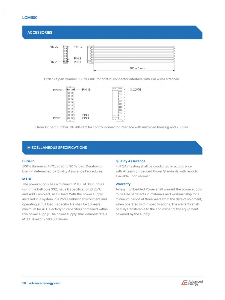 LCM600N datasheet page 10