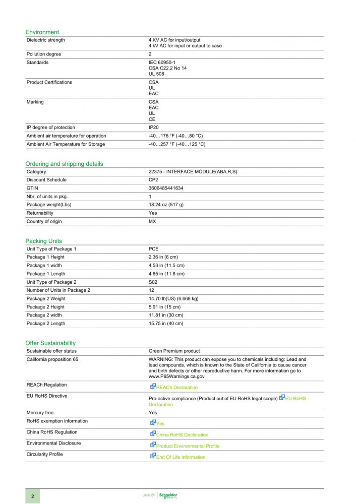 SSM1A145BD technical document page 2