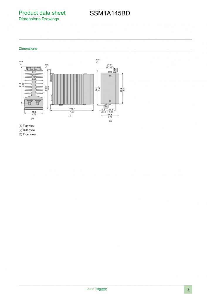 SSM1A145BD technical document page 3