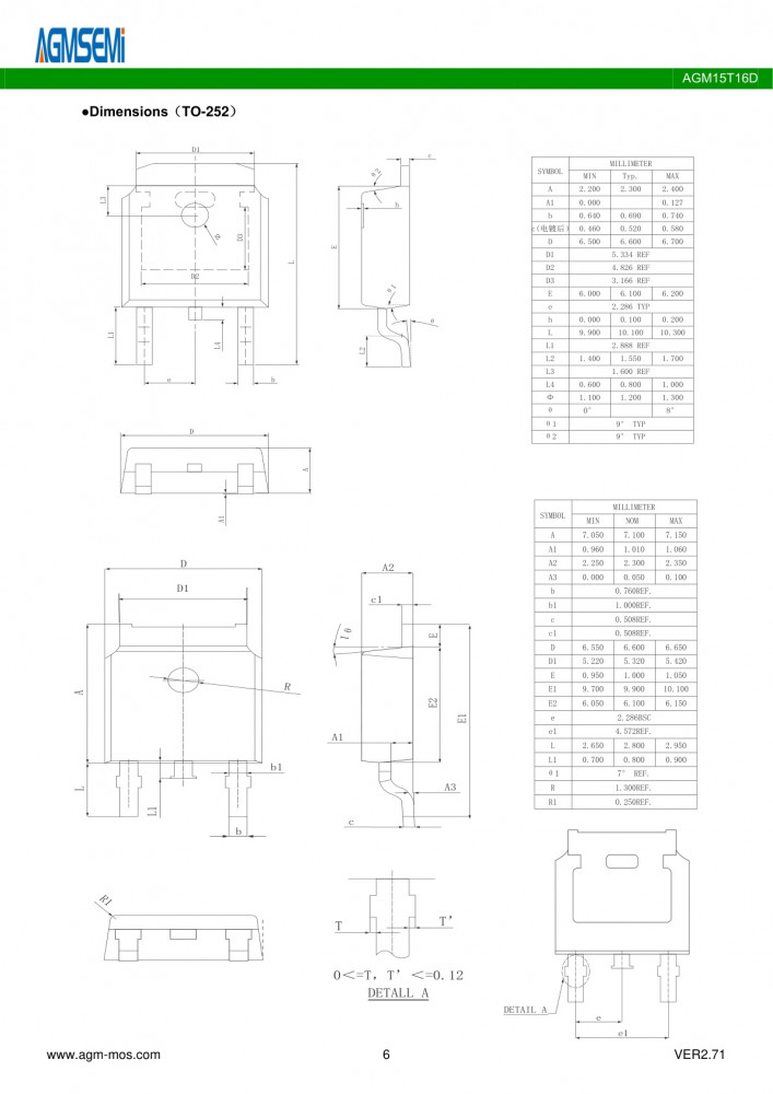 AGM15T16D datasheet page 6
