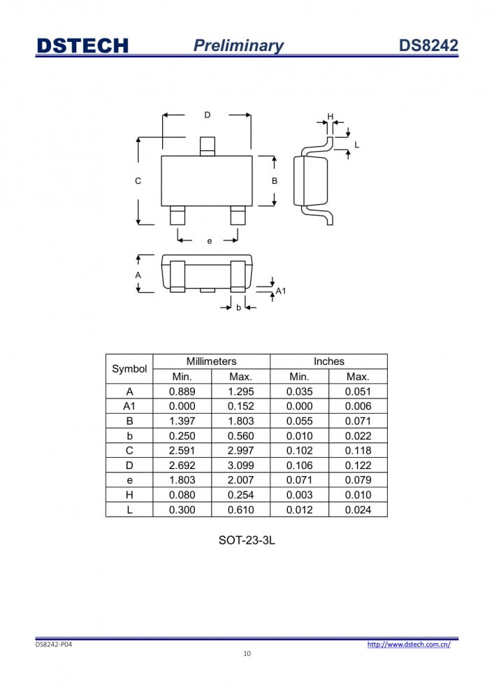 DS8242 datasheet page 10
