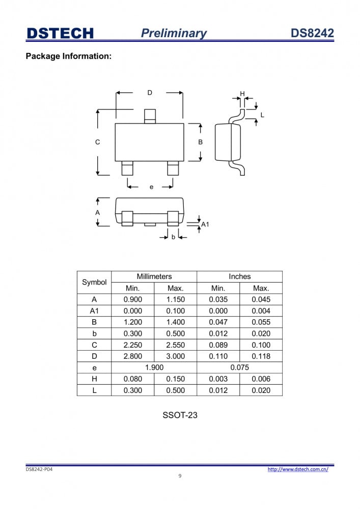 DS8242 datasheet page 9