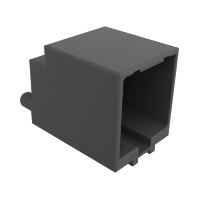 2.54mm Pitch, H-DAC 64 High Density Automotive Header, Dual Row, Vertical, 6 Circuits, Polarization Option 2 (Moat), Black, Tray for sale