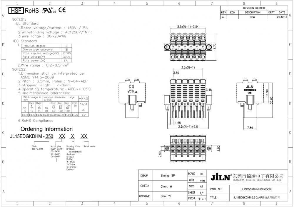 JL15EDGKDHM-35011B01 technical document preview