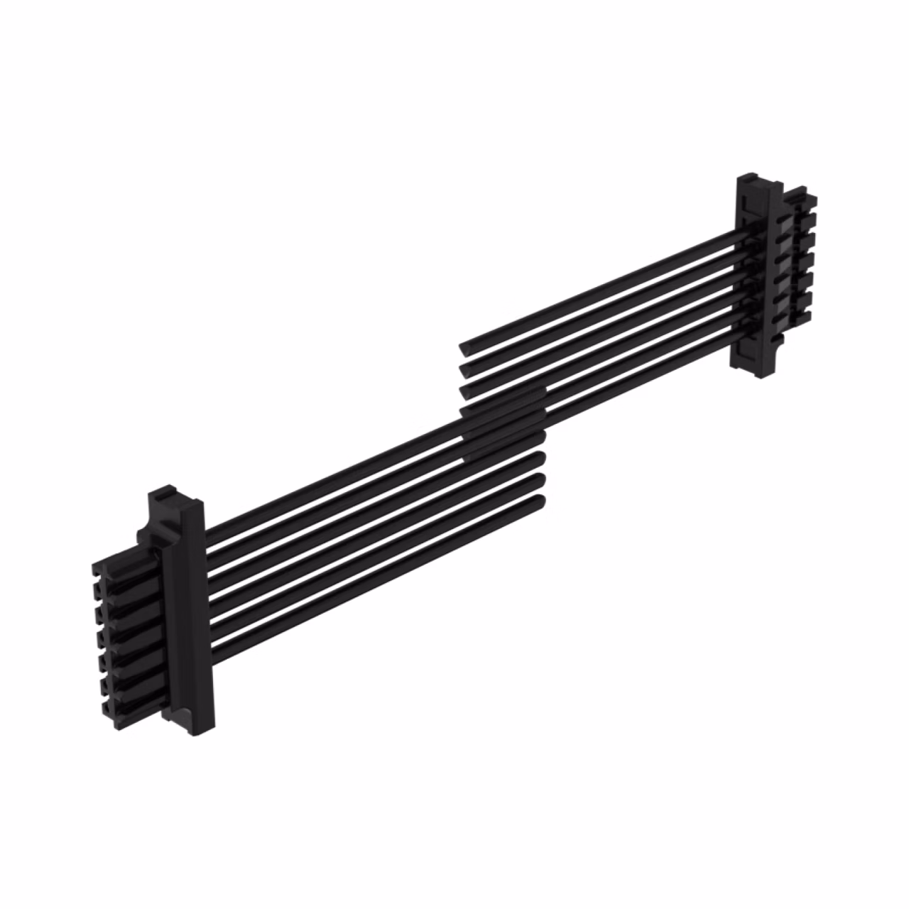 Zero-Hachi-to-Zero-Hachi Off-the-Shelf (OTS) Cable Assembly, Single Row, Tin (Sn) Plating, 6 Circuits, 600.00mm Length, Black for sale