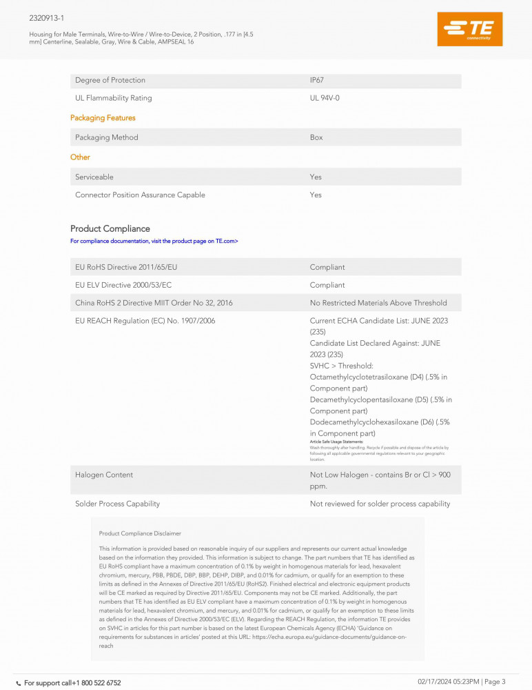 2320913-1 technical document page 3