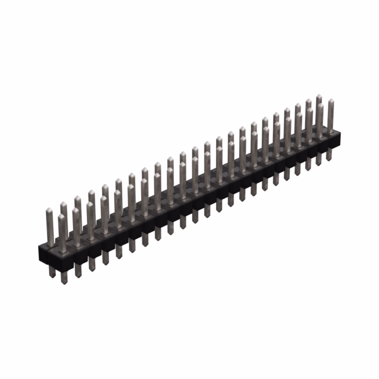C-Grid Header, 2.54mm Pitch, Through Hole, Dual Row, Vertical, 46 Circuits, 2.54µm Tin (Sn) Plating, Tray Packaging, Lead-Free for sale