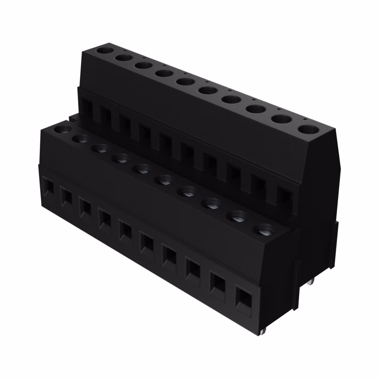 5.00mm Pitch Beau Eurostyle Medium Profile, Two Level Terminal Block, Modular, 20 Circuits for sale