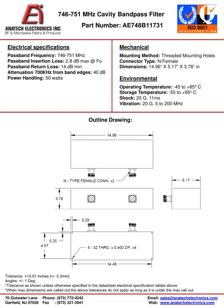AE748B11731 technical document page