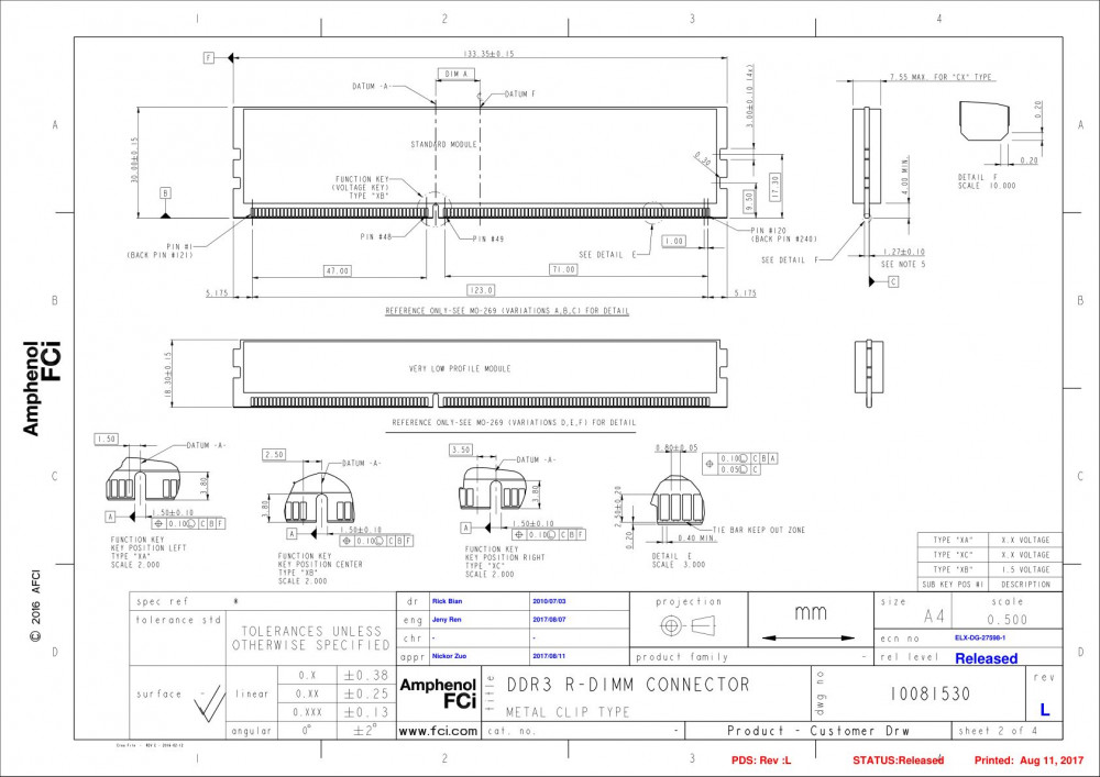 Amphenol 10081530 drawing page 2