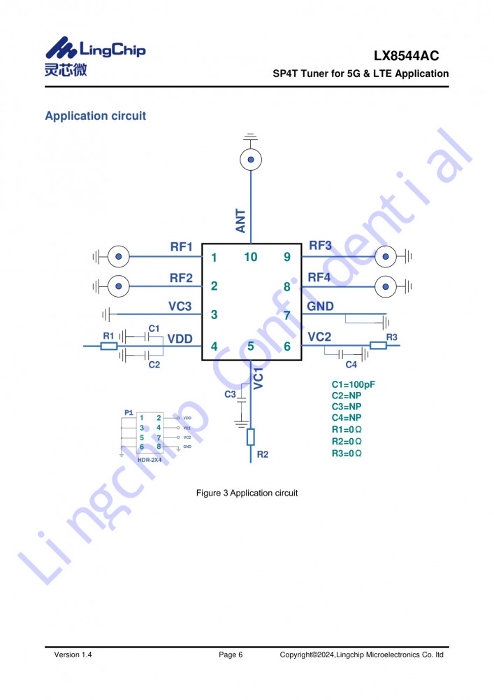 LX8544AC datasheet page 6