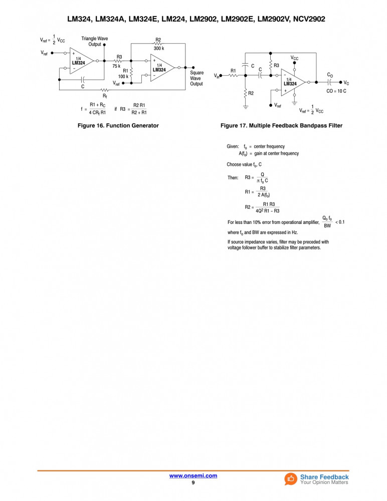 LM224 datasheet page 9
