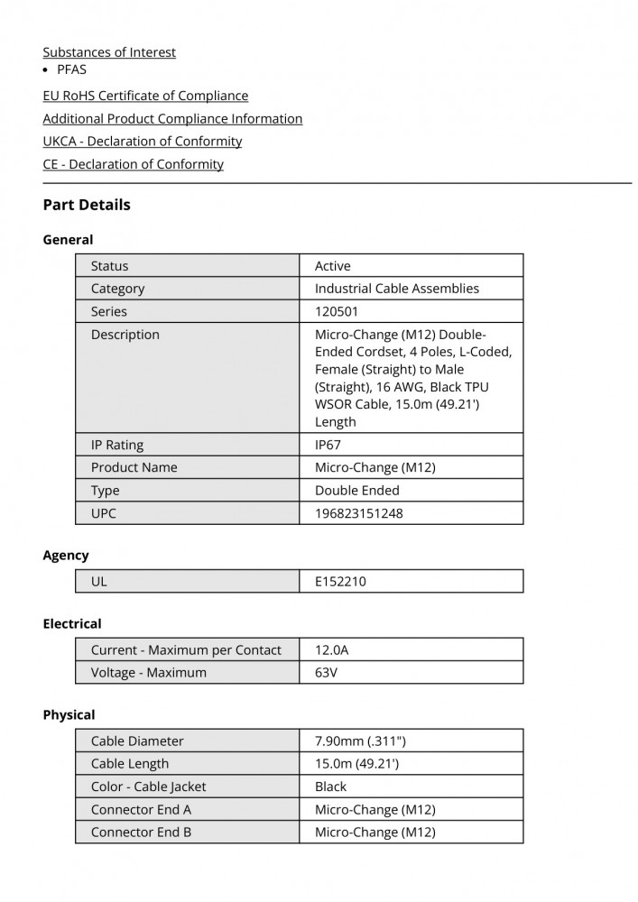 MOLEX technical drawing page 2