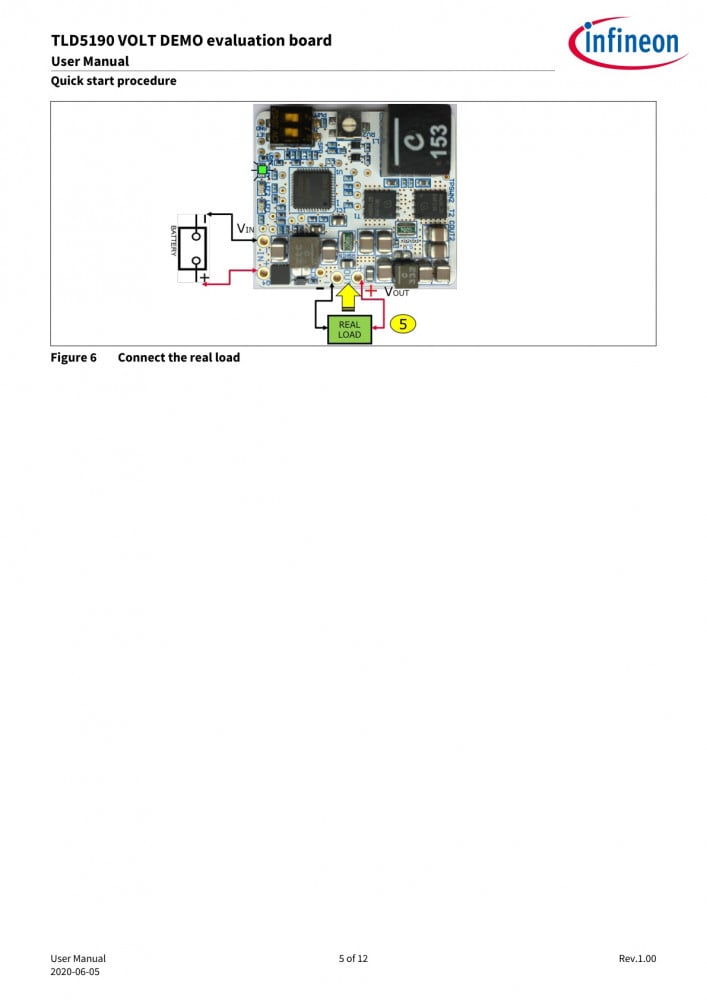 TLD5190 VOLT DEMO manual page 5