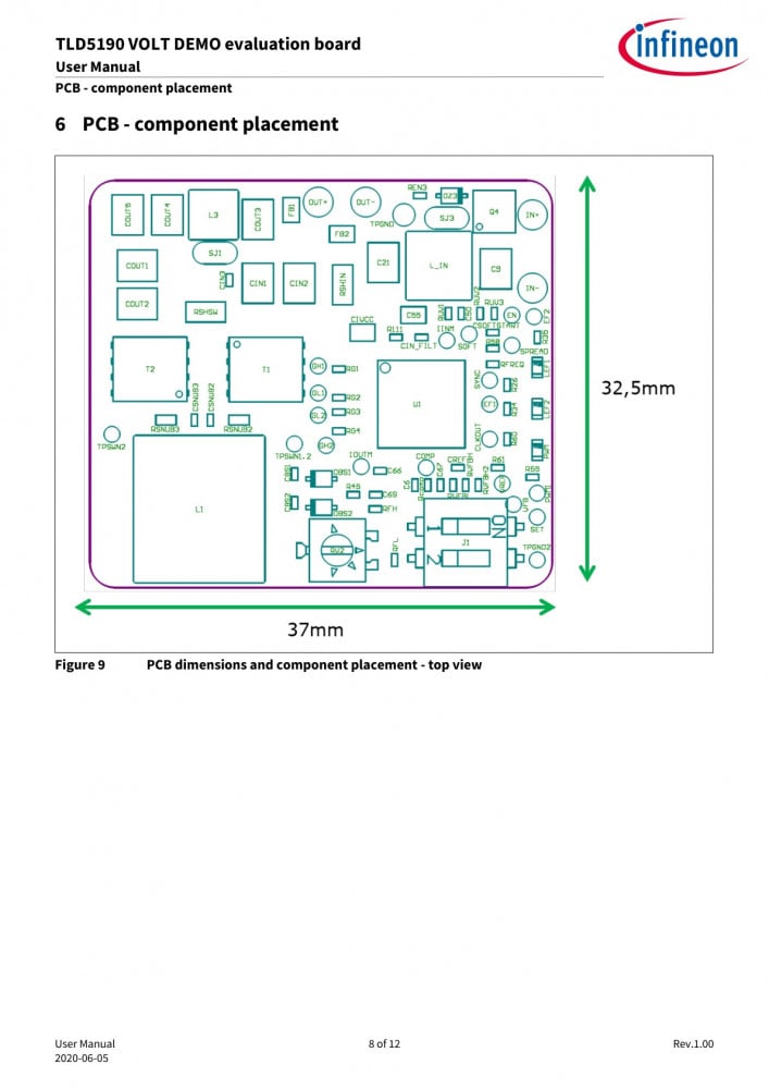 TLD5190 VOLT DEMO manual page 8