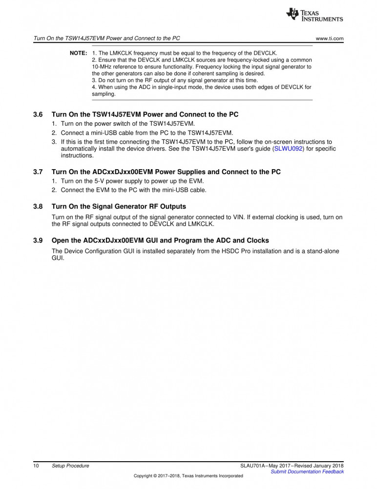 ADCxxDJxx00 EVM user guide, page preview 10