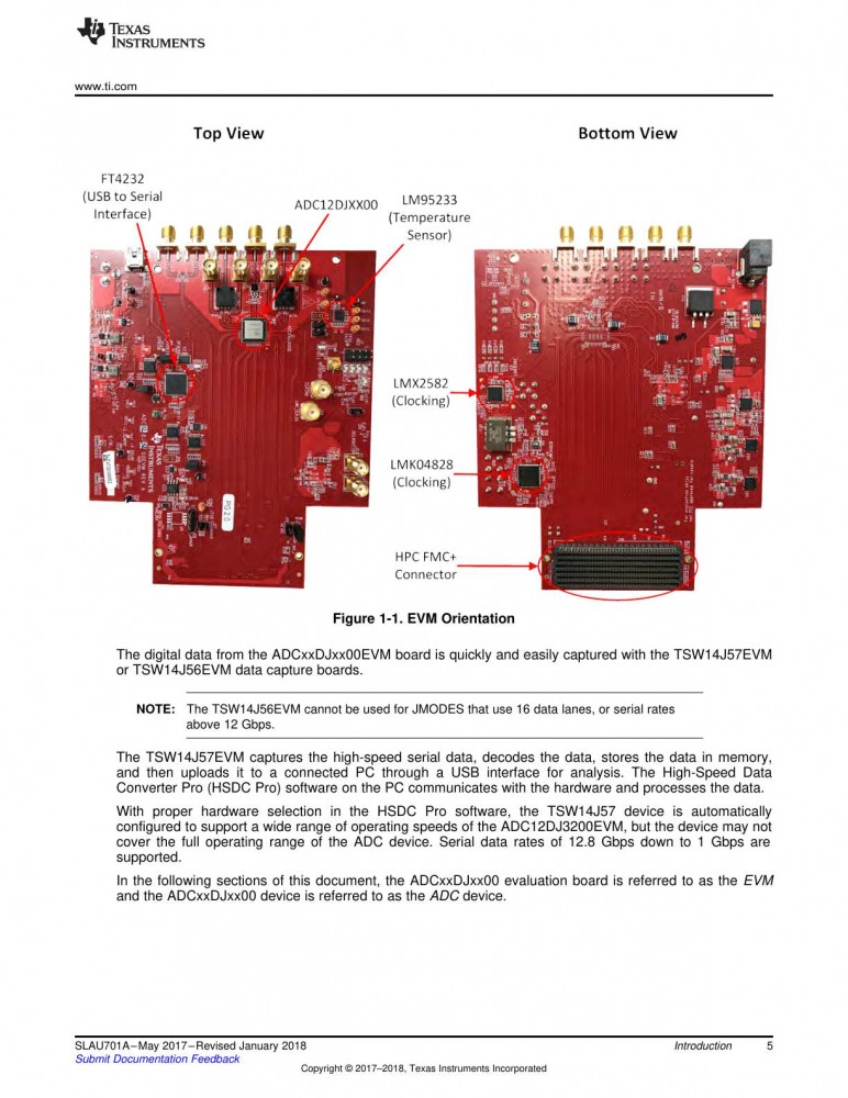 ADCxxDJxx00 EVM user guide, page preview 5