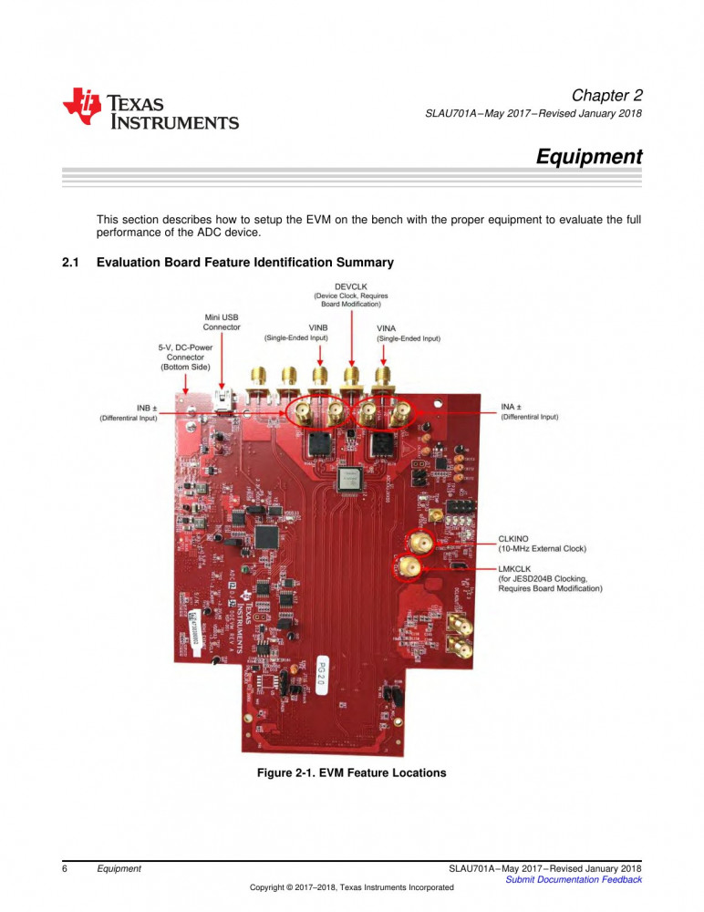 ADCxxDJxx00 EVM user guide, page preview 6