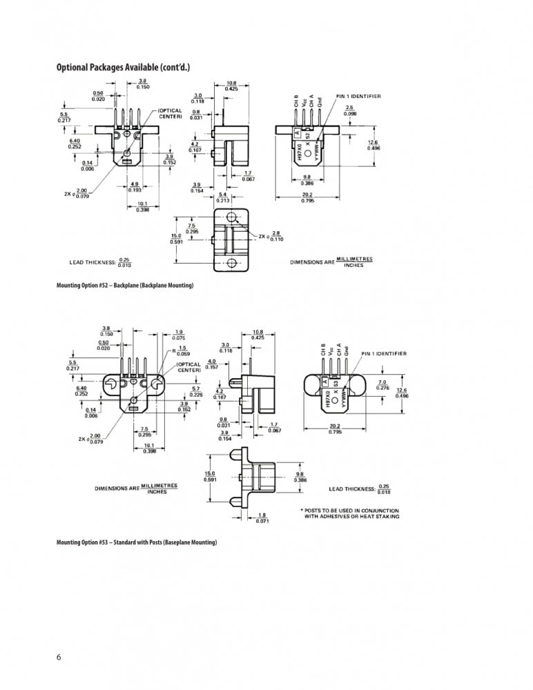 HEDS-9700 datasheet page 6