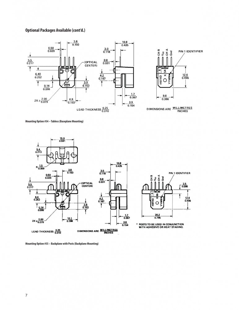 HEDS-9700 datasheet page 7