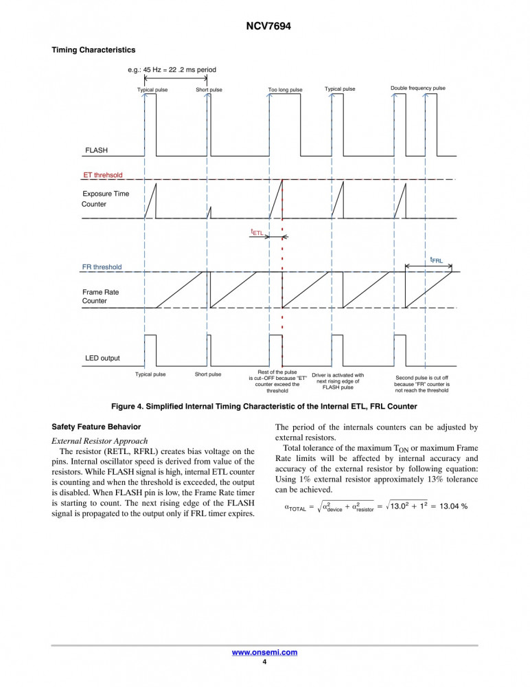 NCV7694 datasheet page 4