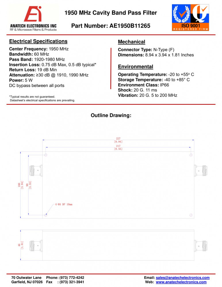 AE1950B11265 technical document page