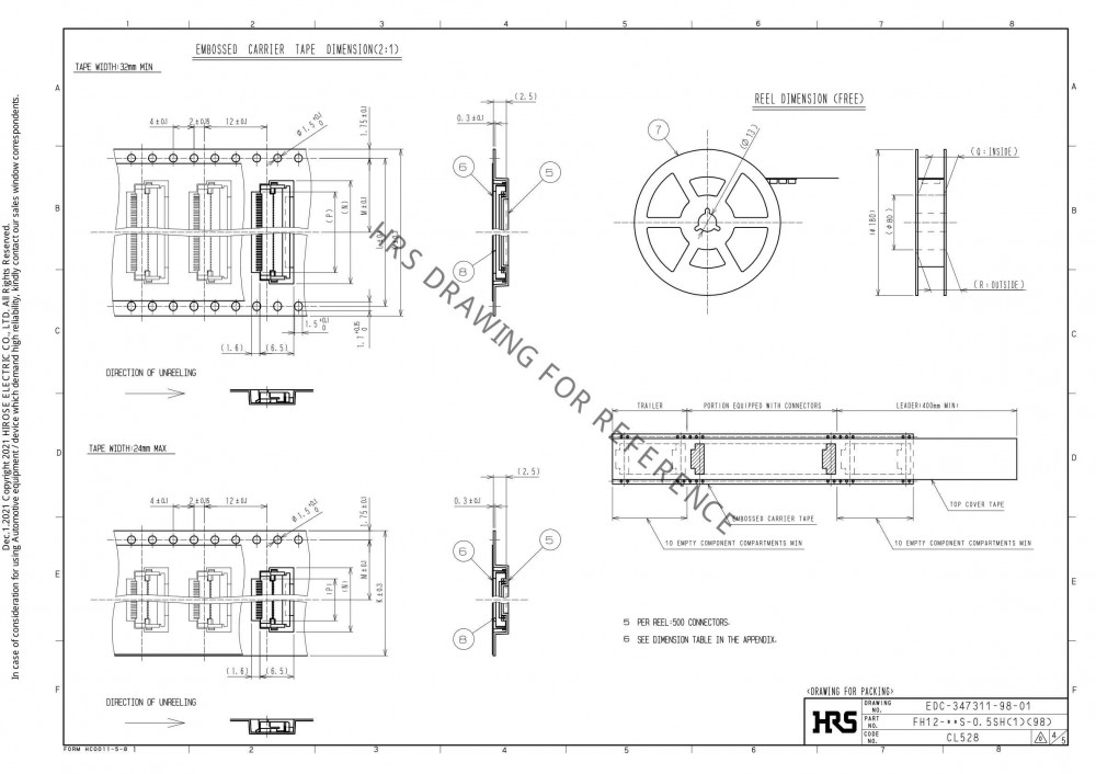 HRS FH12 technical drawing page 4