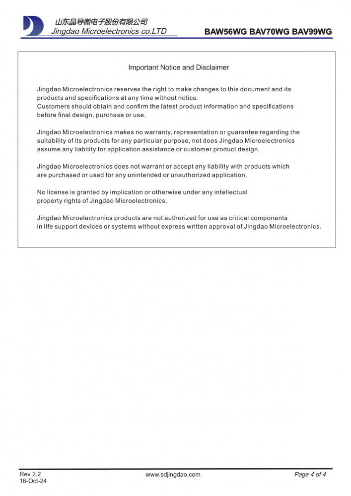 BAV70WG switching diode datasheet page 4