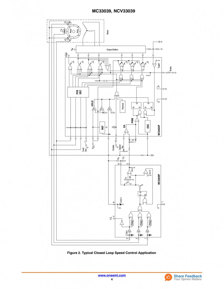 MC33039 datasheet page 4