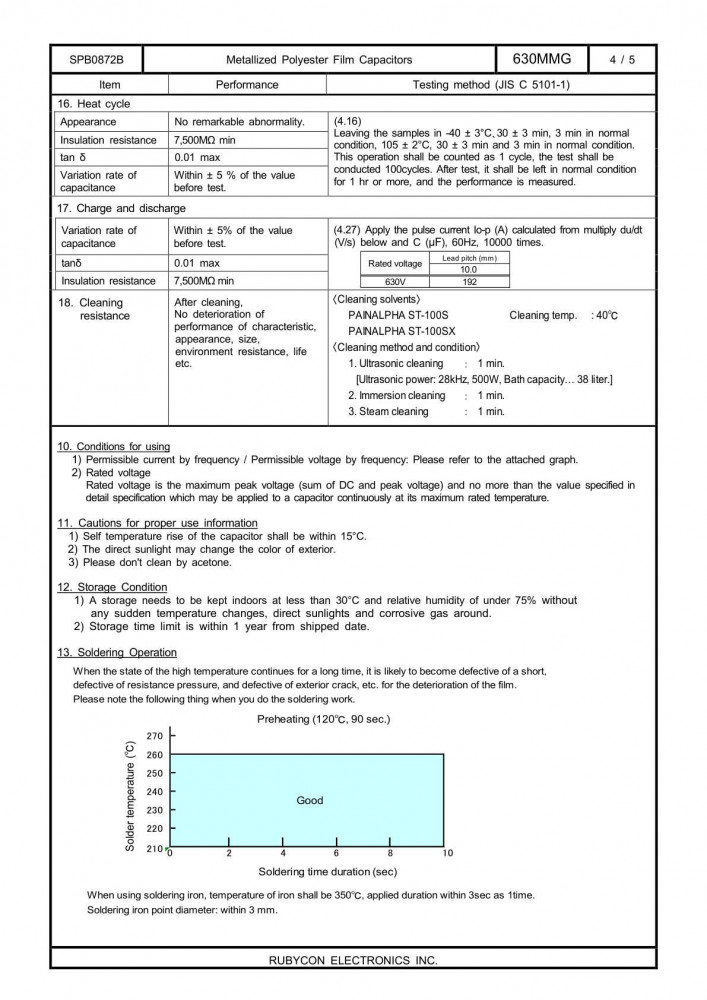 630MMG224J specification page 5