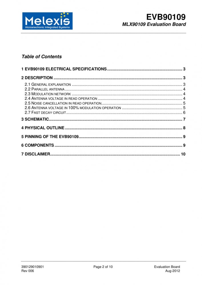 EVB90109 document page 2