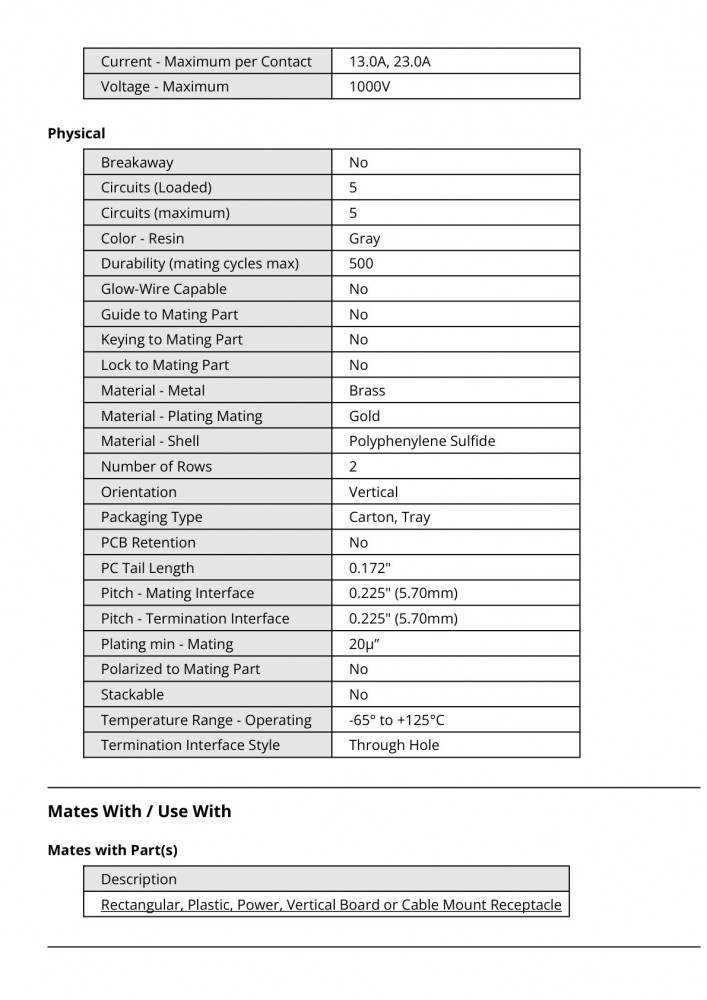 PA5PD11 technical document page 2
